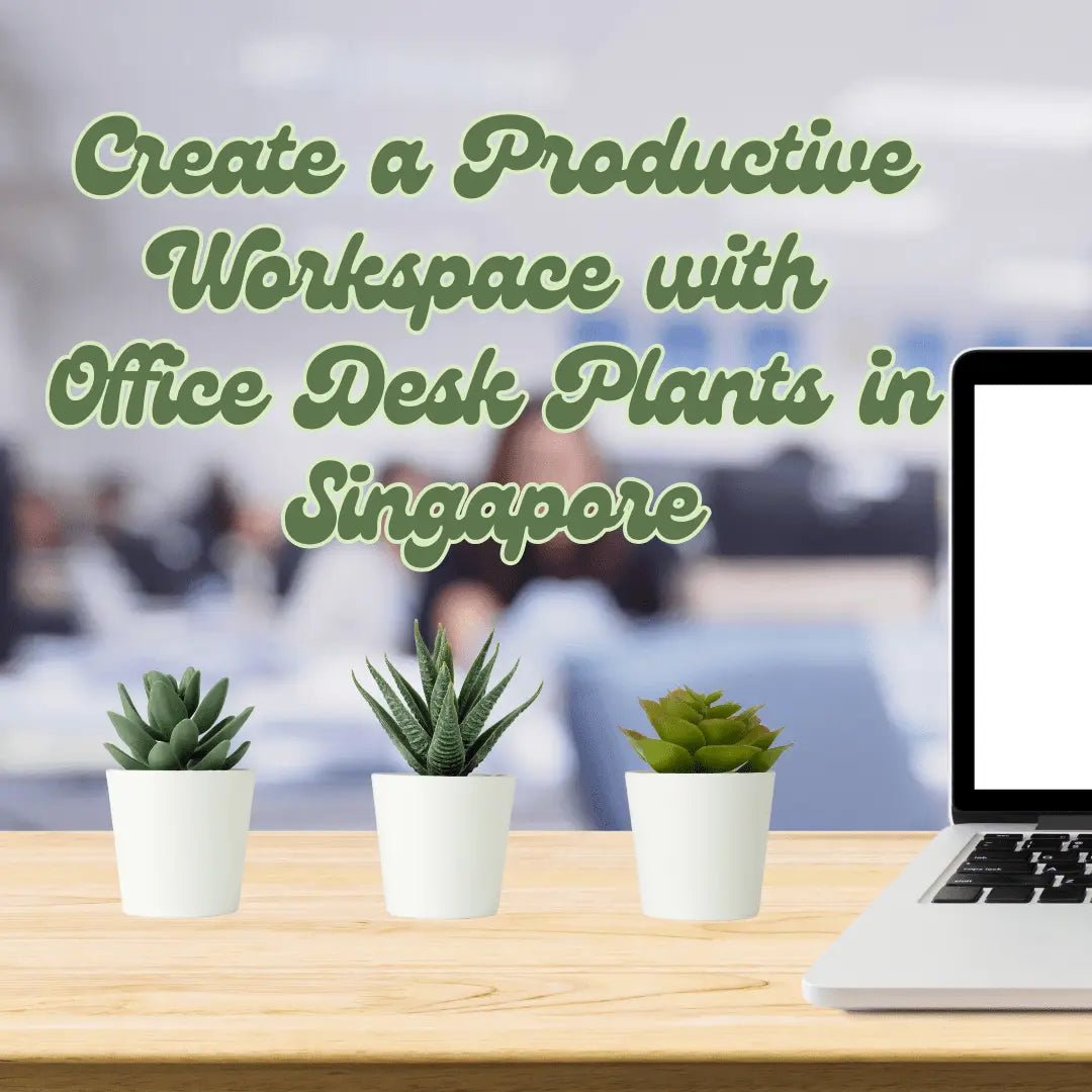 Create a Productive Workspace with Office Desk Plants in Singapore