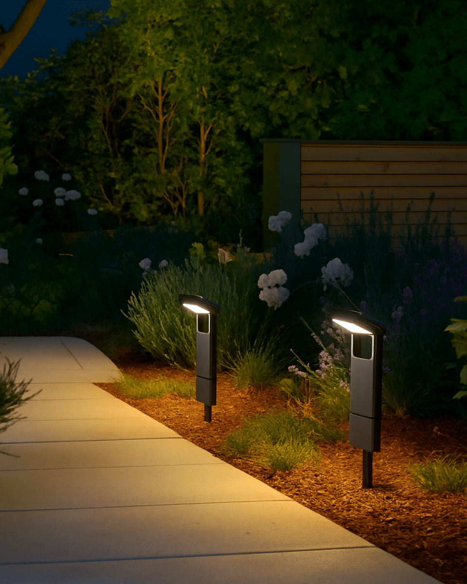Plinth Solar Garden Light - Tumbleweed Plants